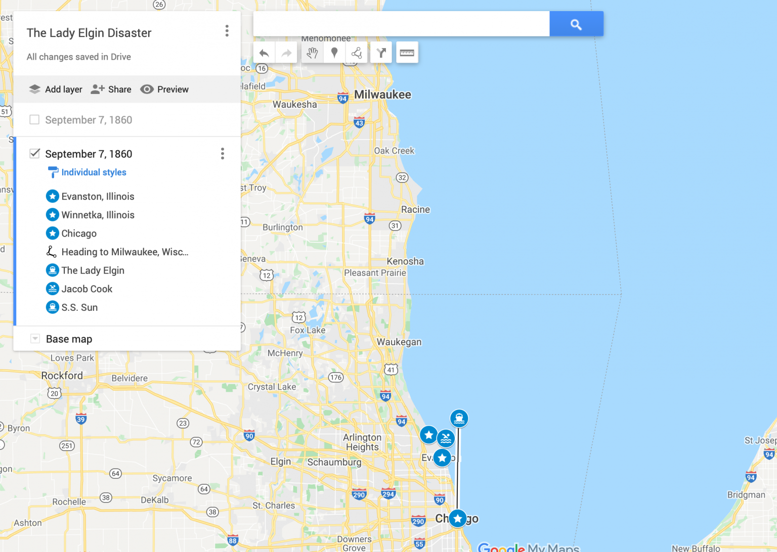 The Lady Elgin Disaster, Part 1 | Outagamie and Beyond